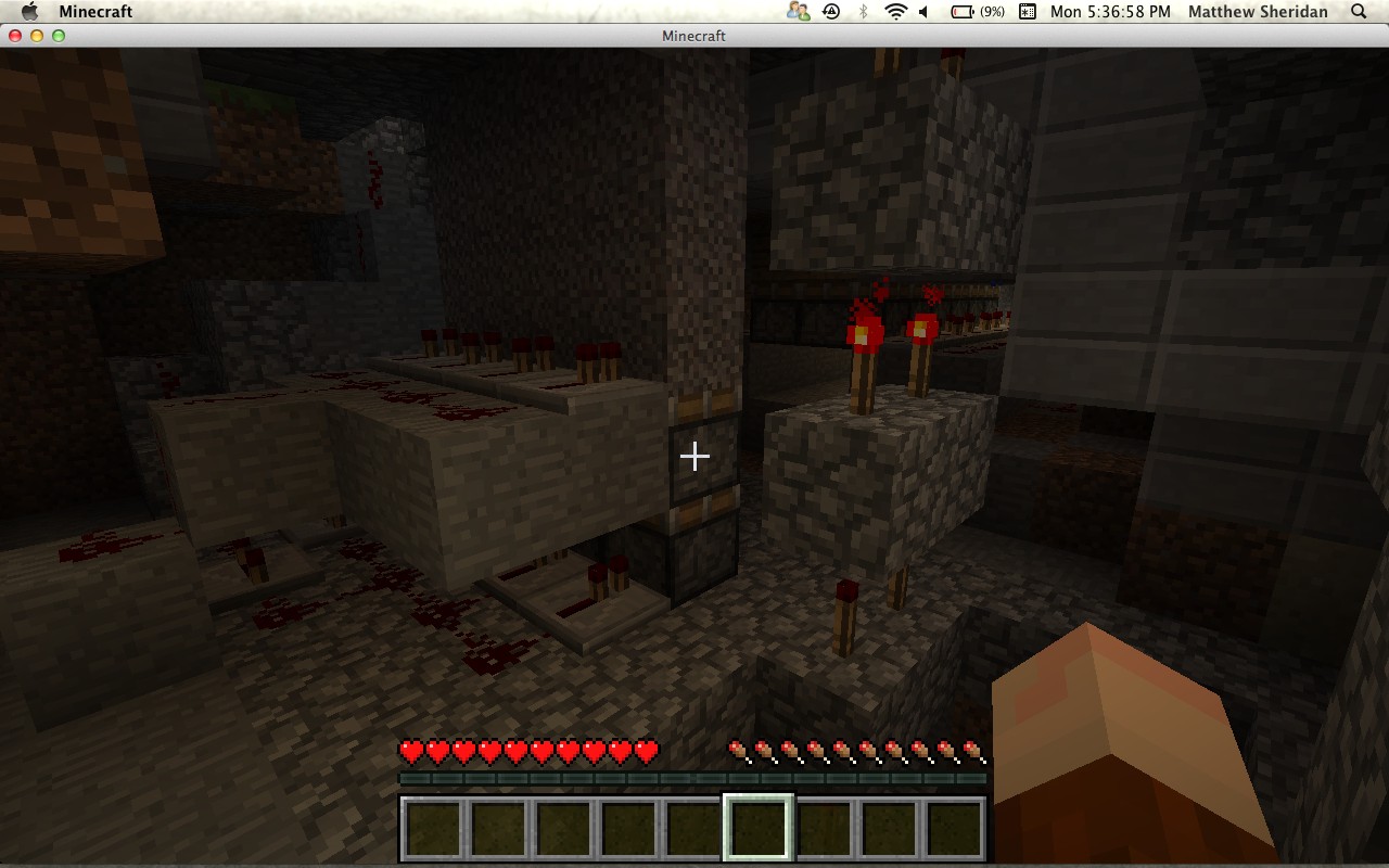 Working Redstone 5x5 Portcullis Minecraft Map